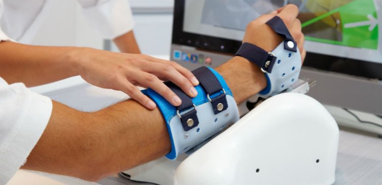 Simulator to help improve limb movement after a spinal cord injury